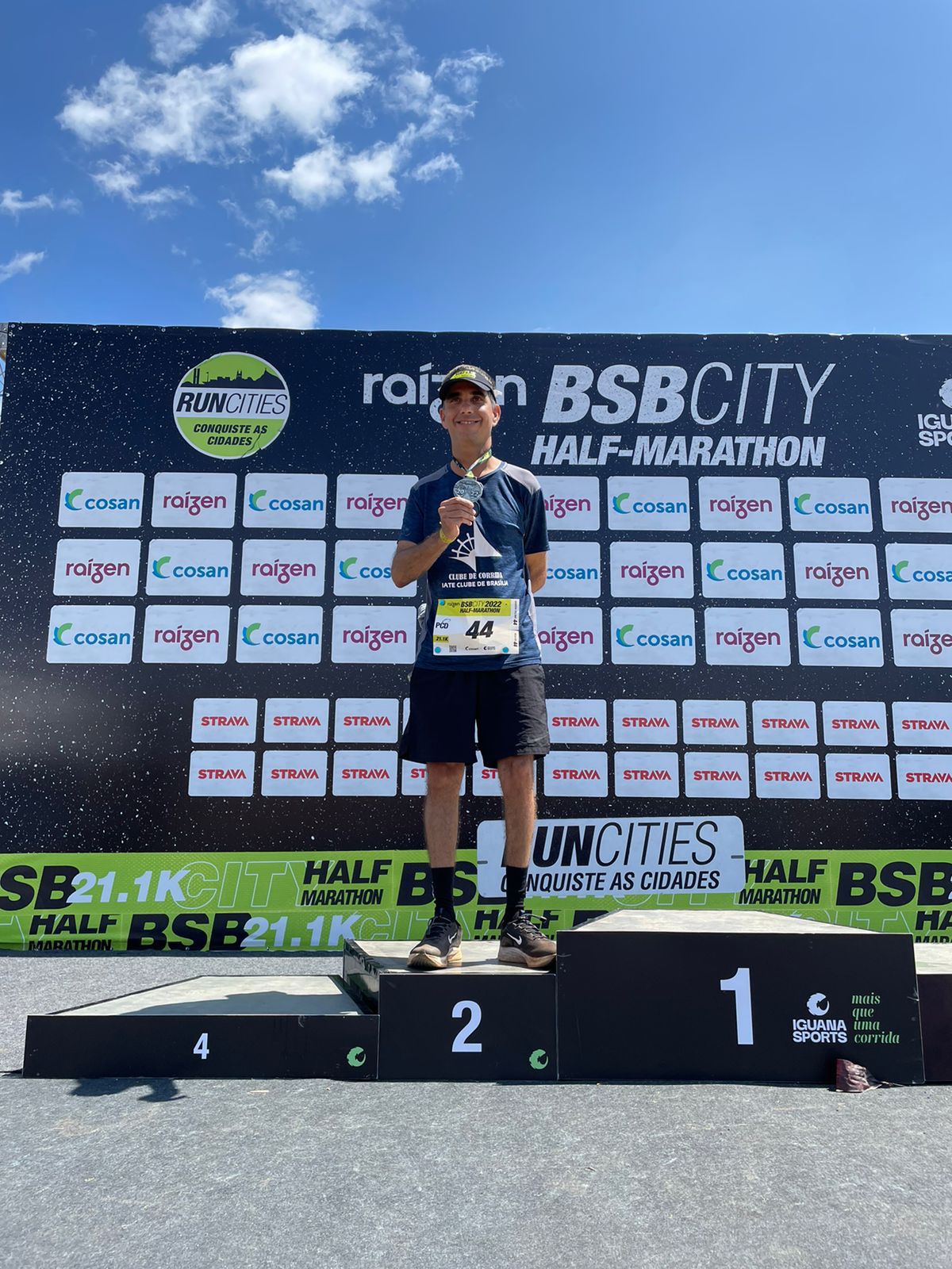 Iatistas na prova BSB City Half Marathon - Iate Clube de Brasilia